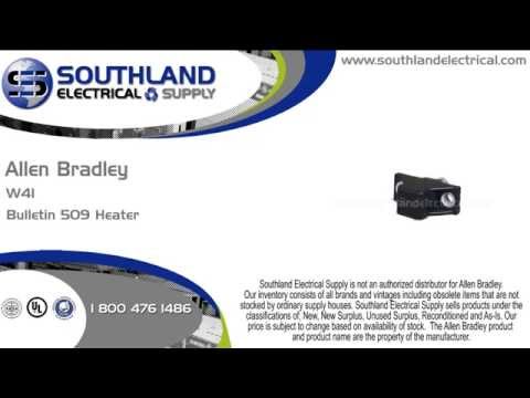 Allen Bradley, W41, Bulletin 509, Heater Element