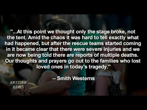 PUKKELPOP STAGE COLLAPSE WITH MOUNTING CASUALTIES