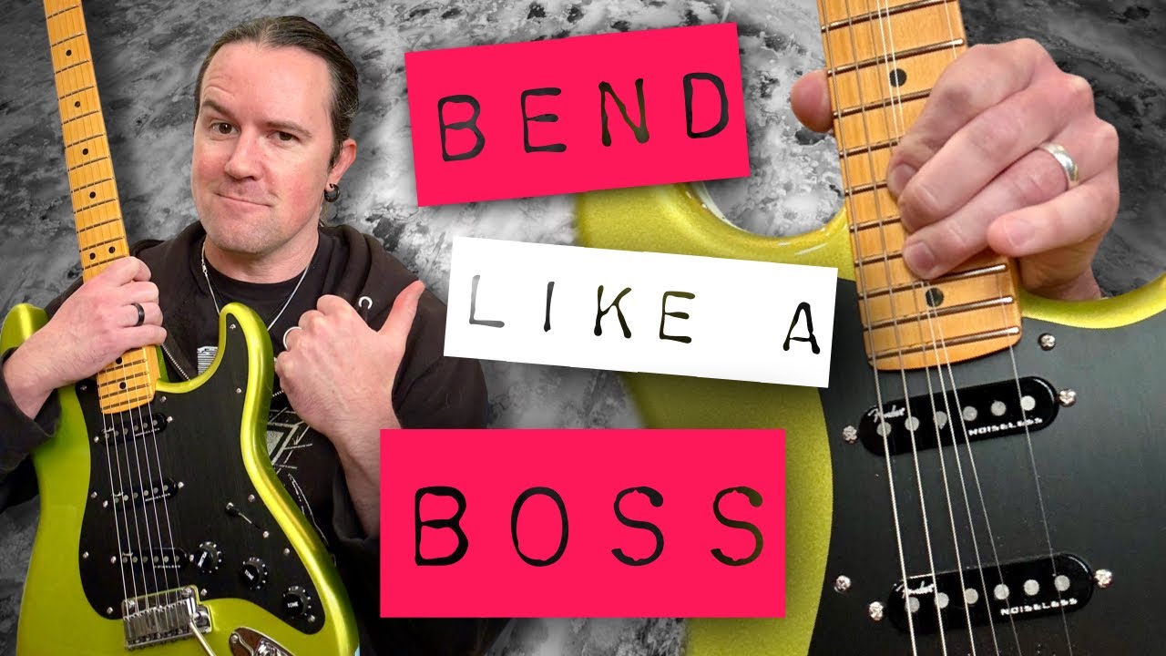 How to MASTER String Bending... This WORKS!