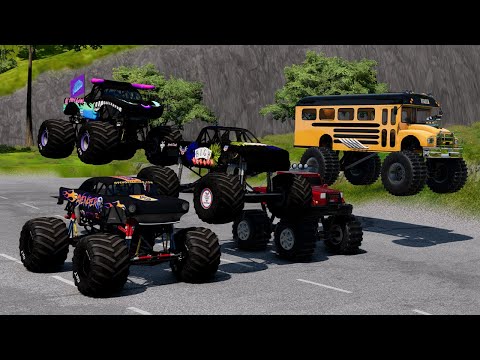 Big and small cars # 68 Beamng Drive