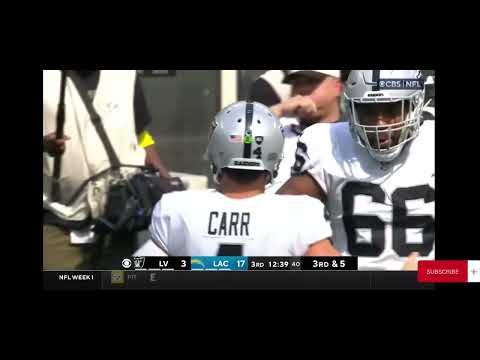 Derek Carr finds Brandon Bolden for a fantastic touchdown!! What a fantastic way to find him!