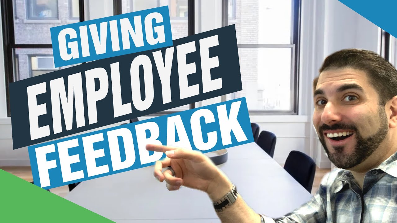 TIPS to Giving Employee Feedback
