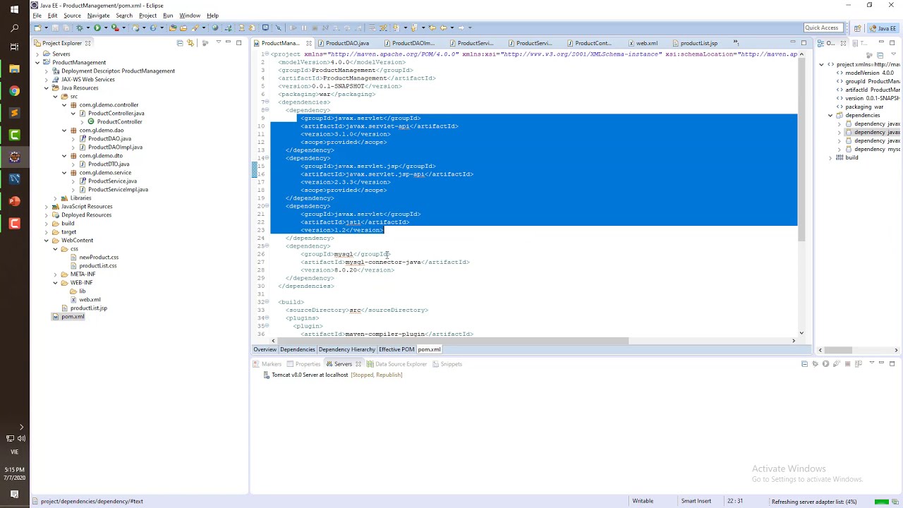 #Java #Servlet | Making a Simple CRUD Application Using Java Servlet/JSP