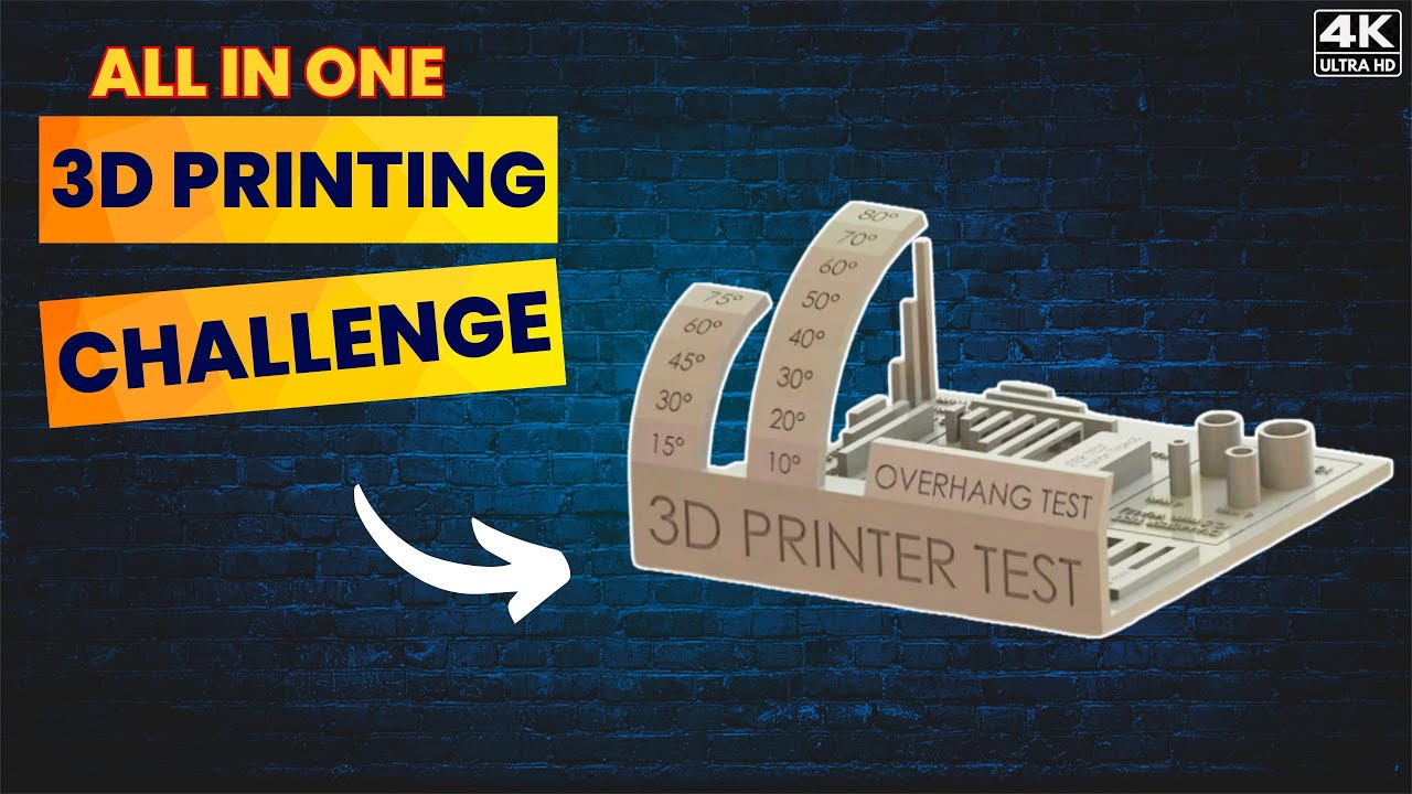 3D Printer 🔥 Calibration Test 🔥: Anycubic Kobra 2 Pro All-in-One Print Challenge