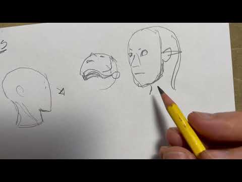 Figure Drawing The Head #1 Best Trick for Heads & Faces