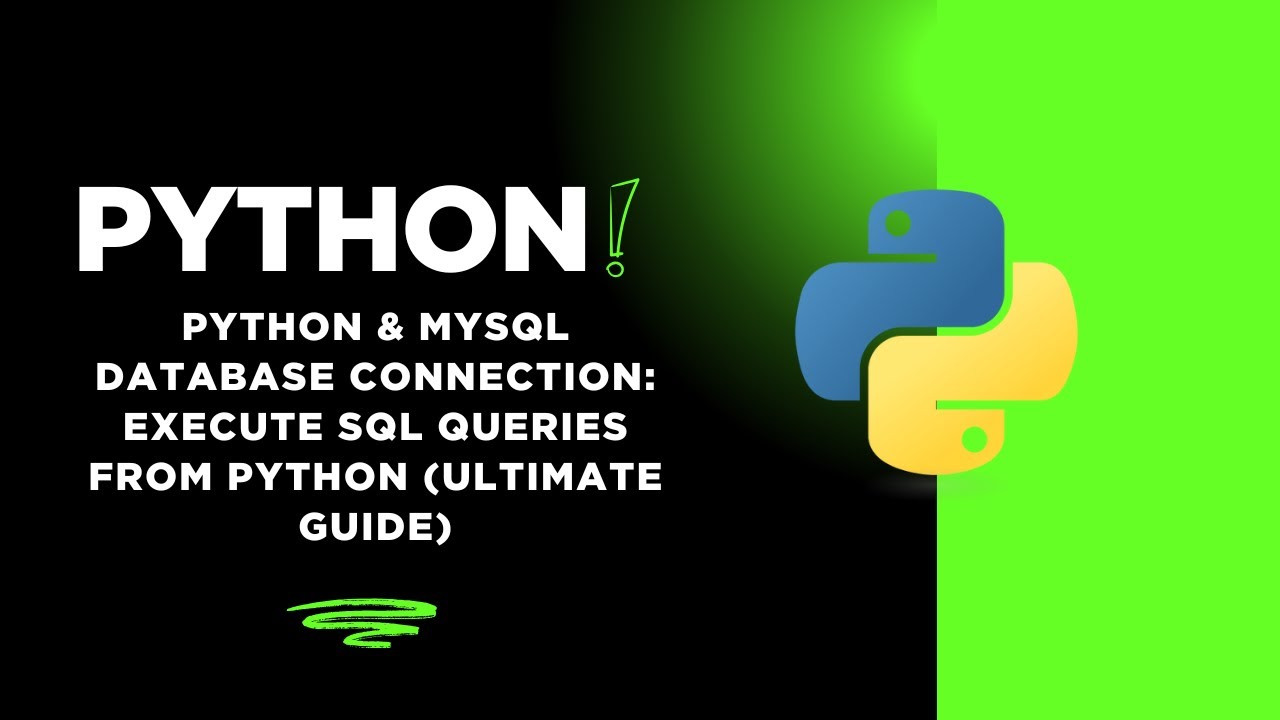 Python & MySQL Database Connection: Execute SQL Queries from Python (Ultimate Guide) #python #coding