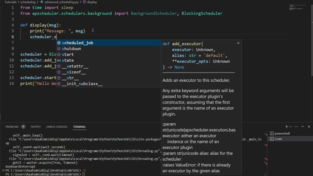 Python APScheduler Tutorial:  Advanced Scheduling in Python