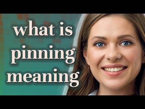 Pinning | meaning of Pinning