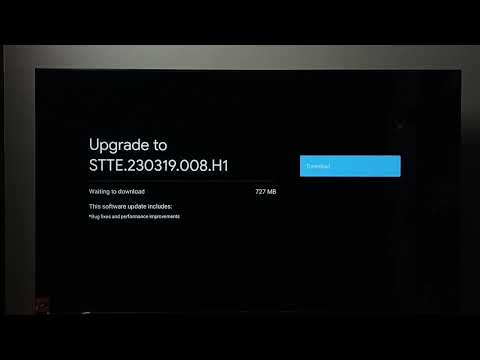 SONY Smart Google TV : How to Download and Install Software Update - Install New Firmware