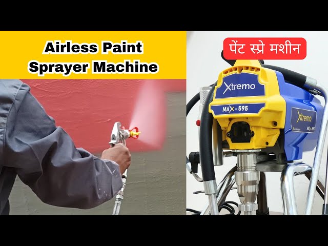 Xtremo Paint Sprayer Machine - Xtremo Max Spraying Machine Manufacturer ...