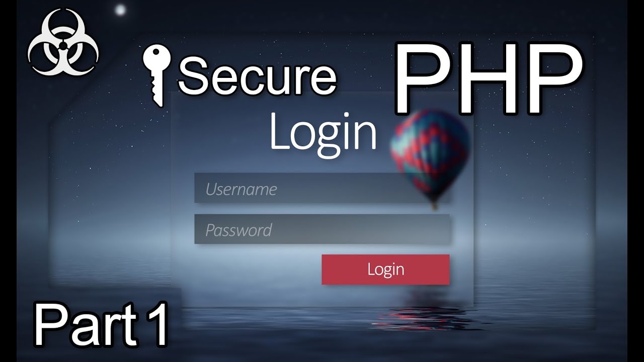 Secure Login Form Authentication System (Cookies, Sessions, Token, PDO) PHP & MySQL Tutorial Part 1
