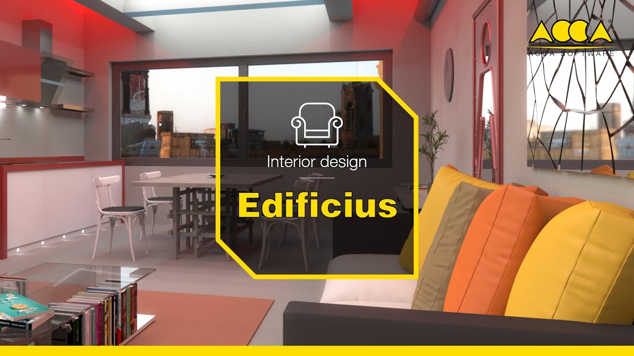 Edificius, the professional 3D software for Interior Design