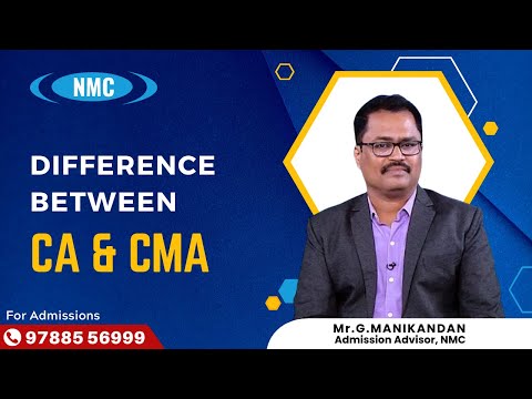 Difference Between CA and CMA Courses
