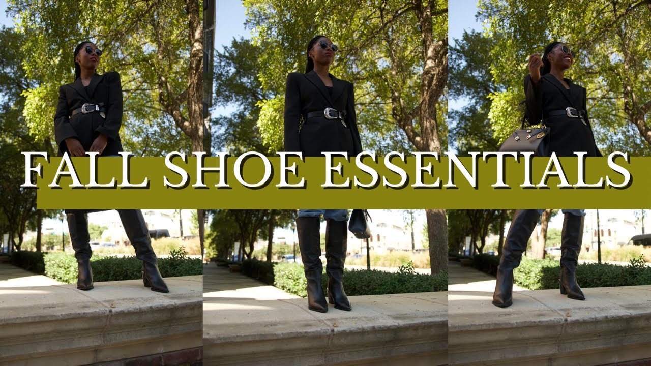 FALL SHOE ESSENTIALS 2021 + LOOKBOOK
