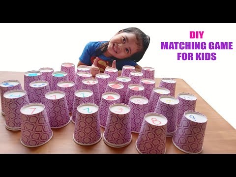 DIY Matching Game for Kids | Learning Activities for Children
