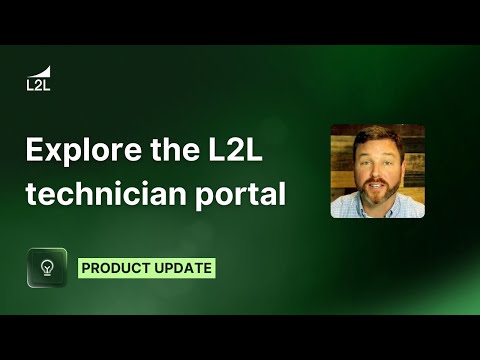 L2L Connected Workforce Platform - Technician Portal