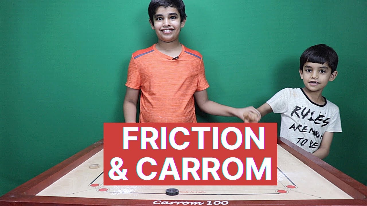 Friction on Carrom Board | Mechanics | Physics
