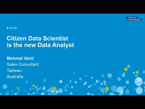 Citizen data scientist is the new data analyst