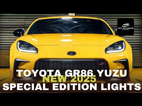 2026 Toyota GR86 Yuzu Edition – Stunning New Lights & Sporty Vibe!