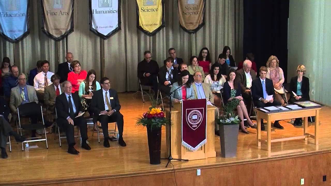 2014 Honors Convocation Keynote