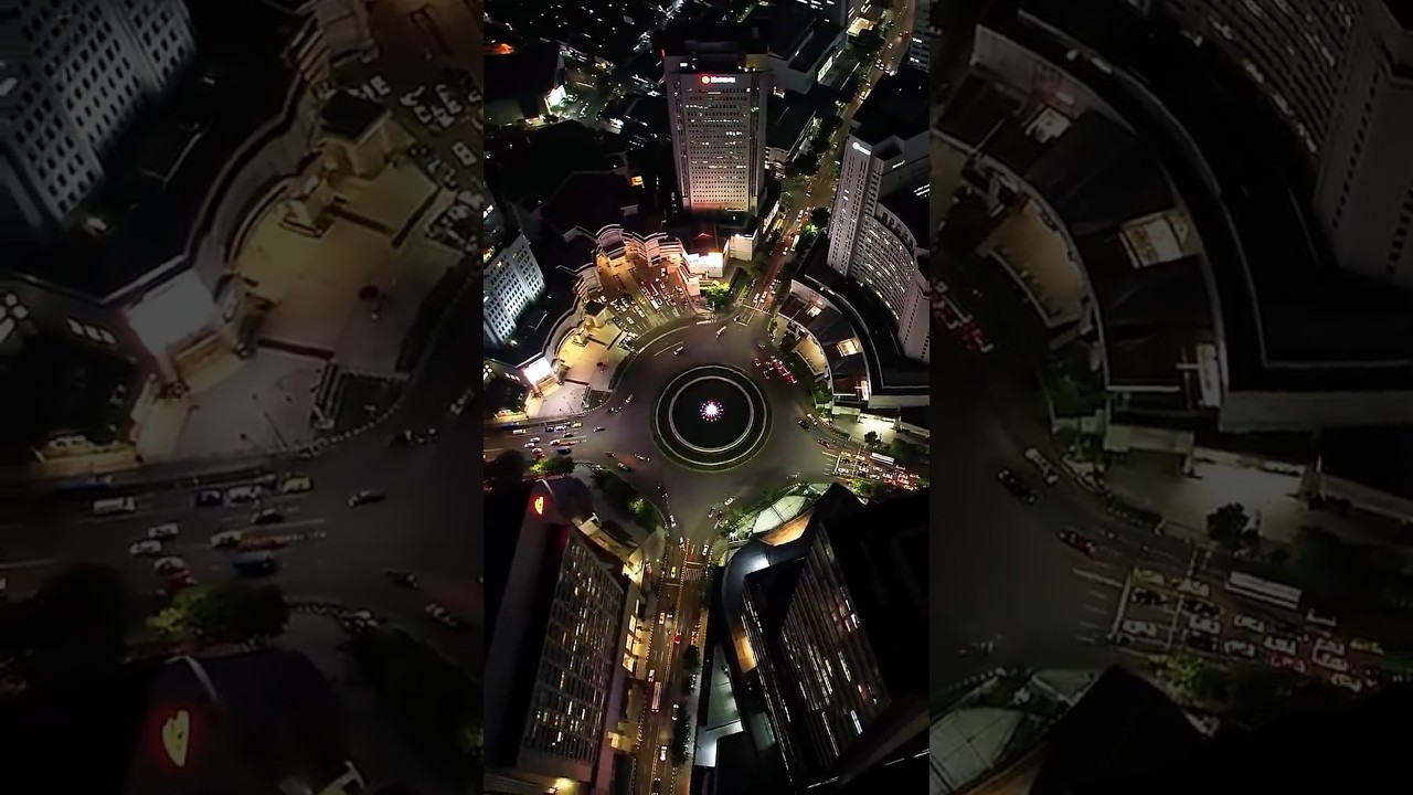 [4K AI Cinematic] Jakarta SCBD Night View - Episode.01