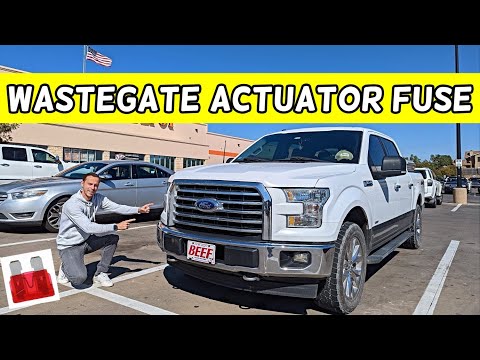 FORD F150 WASTEGATE ACTUATOR FUSE LOCATION REPLACEMENT F 150 WASTE GATE FUSE 2015 2016 2017
