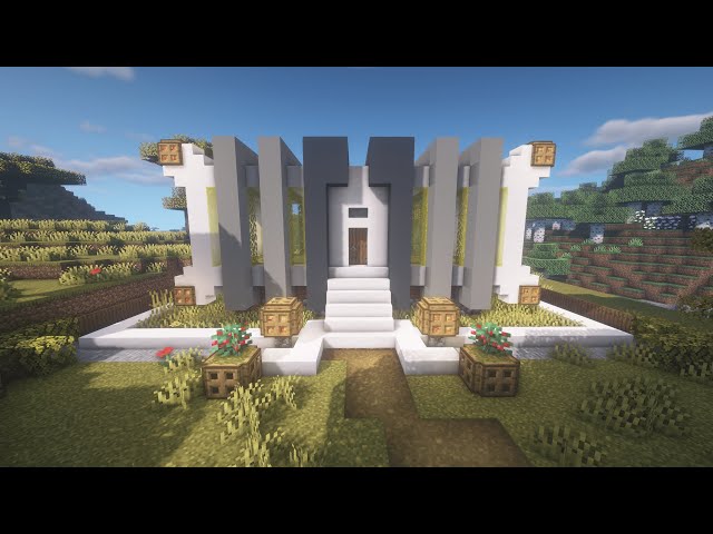 Minecraft Mini Modern House Minecraft Map
