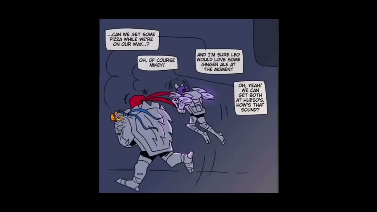 Stressed out || tmnt comic dub|| Eclipse dubs