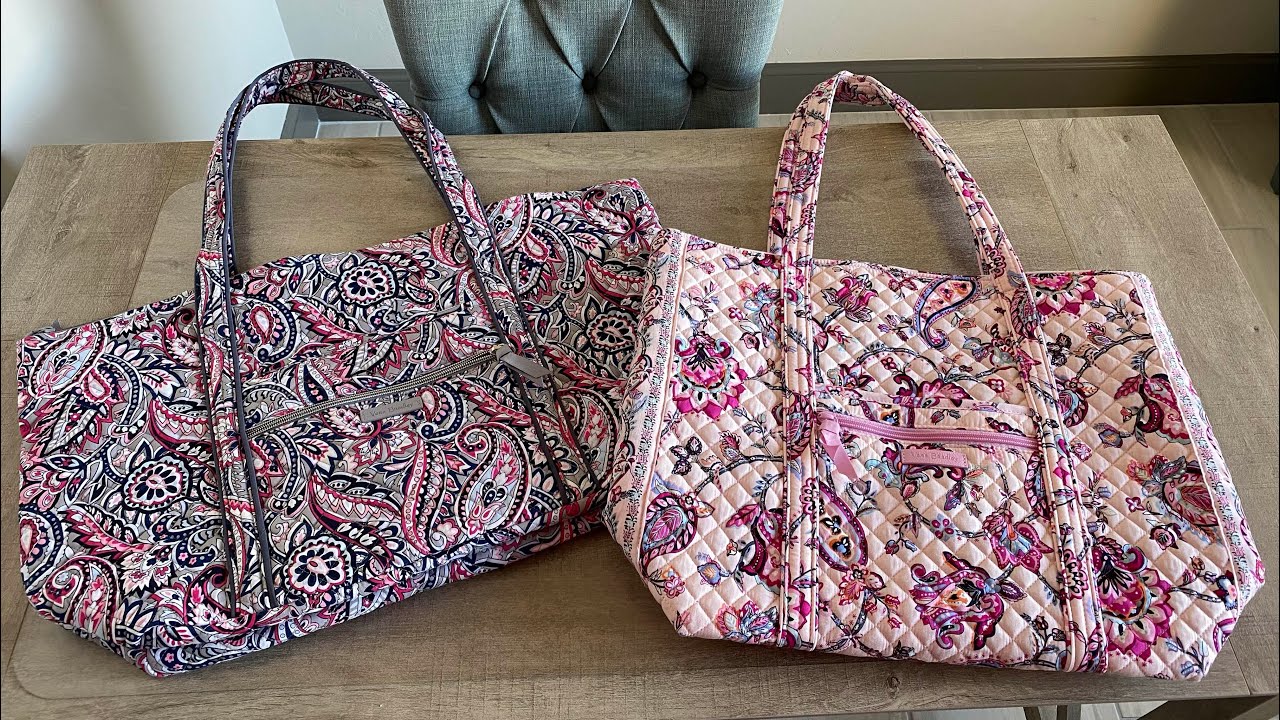 Vera Bradley Comparison: Older Miller Bag - Newer Miller Bag - Vera Tote