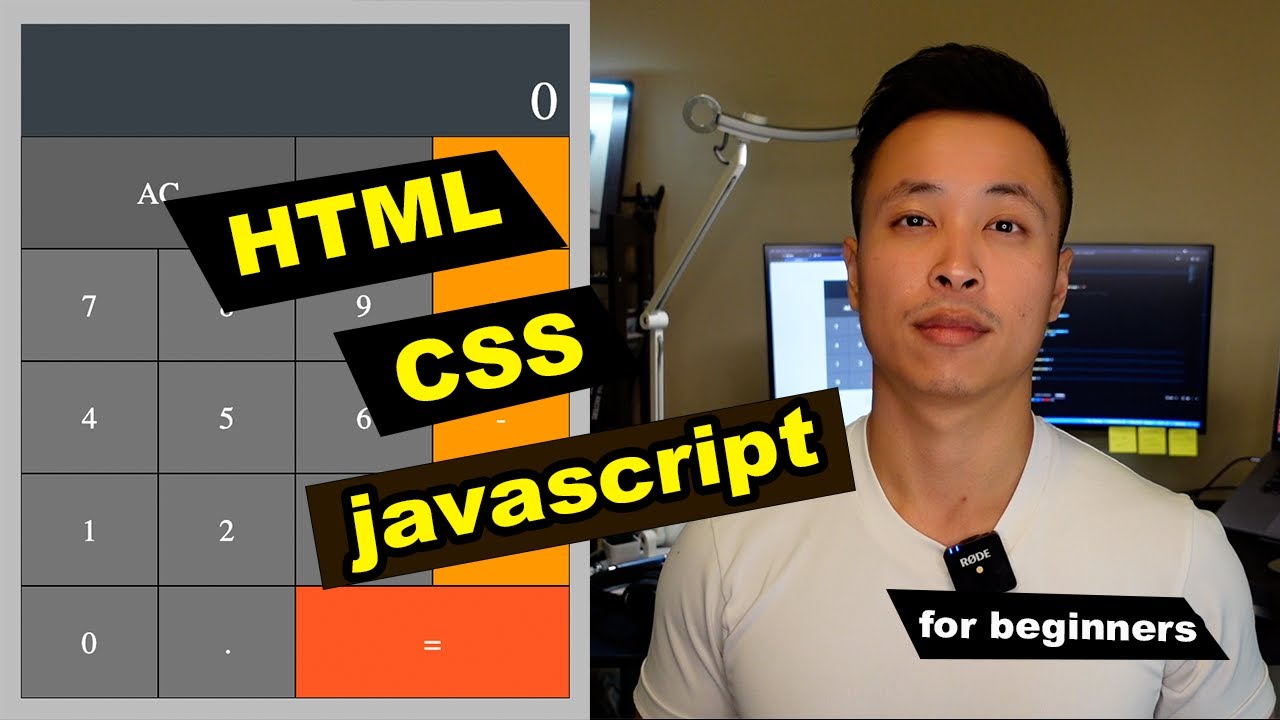 Simple Calculator Tutorial for beginners | Learn to code | Only HTML, CSS, and JavaScript