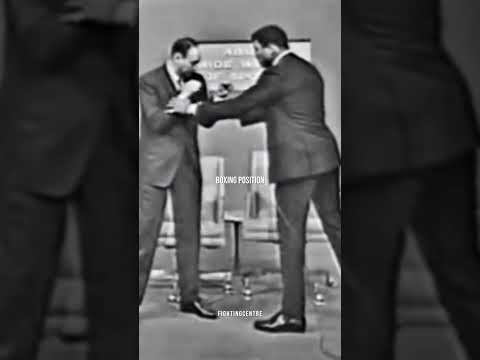 Muhammad Ali explains his famous Shuffle 🤩