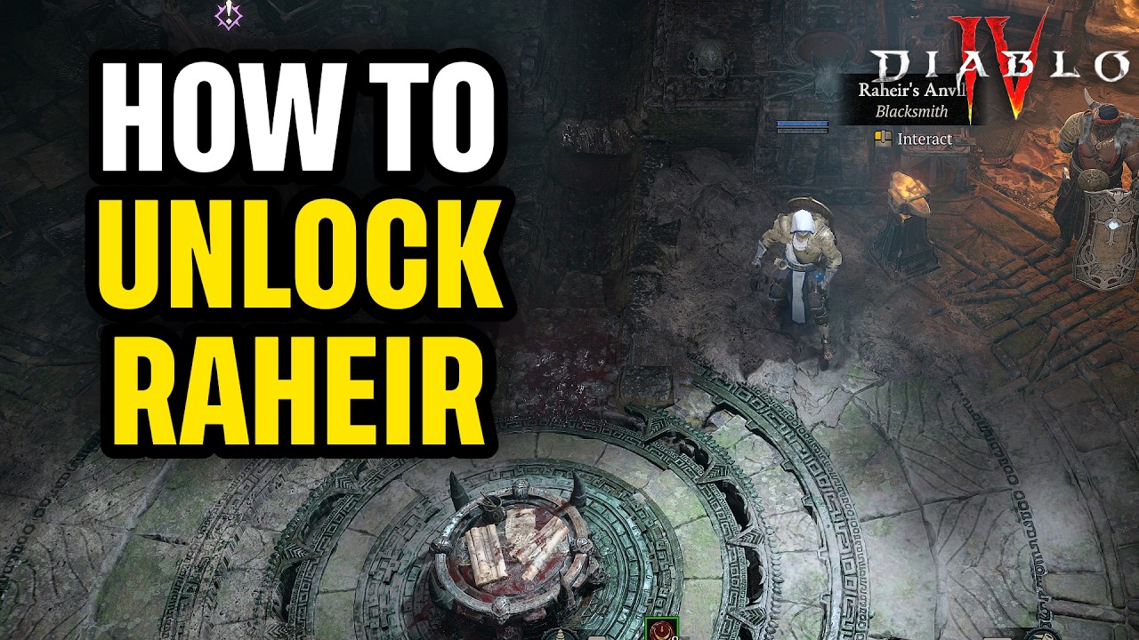 Diablo 4 How to Get Raheir Mercenary Quick Guide