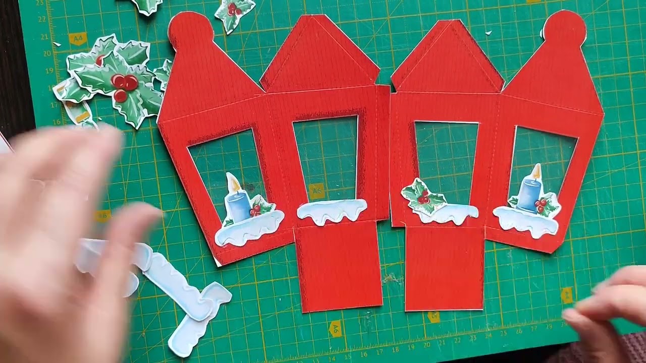 DIY Christmas Candy Box | Printable Treat Box Template | Easy Holiday Craft Tutorial