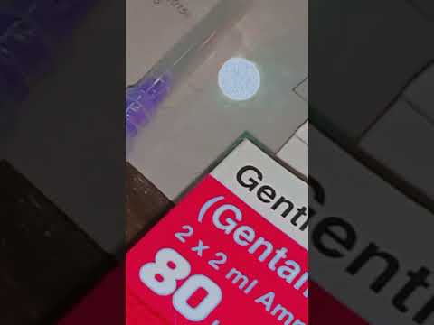 Genticyn (Gentamicin)INJ for used infection .