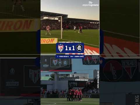 Atlético-GO 1x1 Remo | Brasileirão Série B #shorts