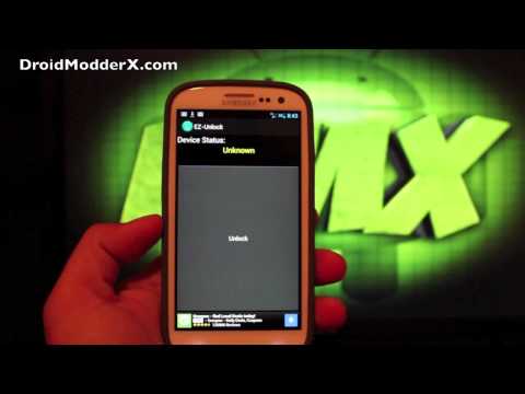 Verizon Galaxy S3 One Click Bootloader Unlock via EZ Unlock APP Easiest Method Ever!