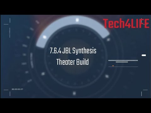 Tech4life: JBL Synthesis Home Theater Build