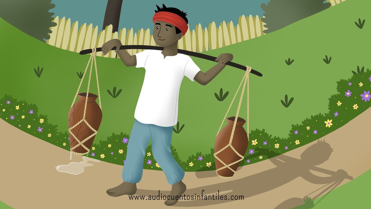 Las dos vasijas / La vasija agrietada | Cuento con valores