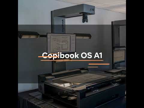 CopiBook OS A1 -Scanner planetar de carte format A1 pentru digitizare ...