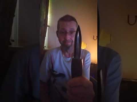 OTF Tactical Stiletto Switchblade w/ Emergency Glass Breaker Survival Knife