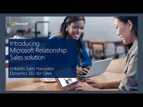 June 2017 Dynamics 365 Partner call - Sales & LinkedIn Sales Navigator Integration