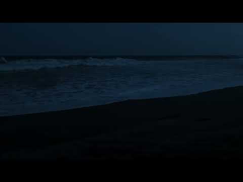 Deep Ocean Ambience 10 Hours – of ocean sounds and waves in the dead of the night🧘