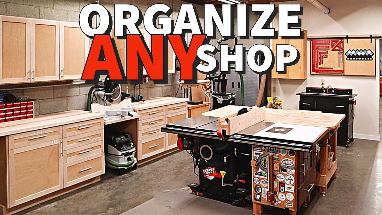 11 Simple Ways to Organize Any Workshop