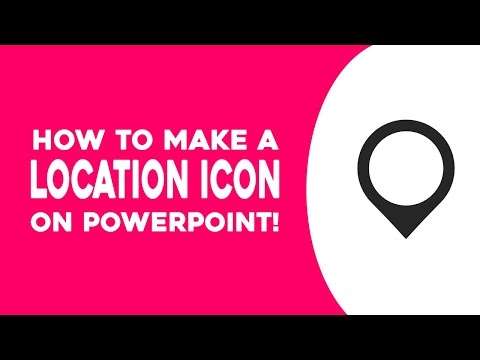 How to animate a location icon on powerpoint! (Microsoft PowerPoint 2013 Tutorial) | PowerPoint Pro