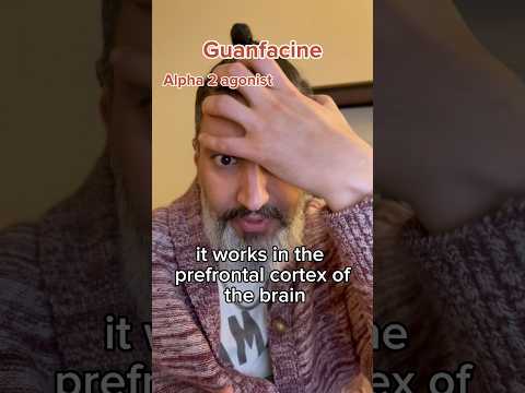 #MedMondays💊: #Guanfacine (#Intuniv) for #ADHD?