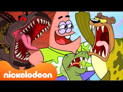 Semua Hewan di Pertunjukan Patrick Star! π | SpongeBob | @Nicktoons