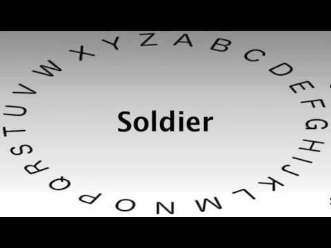 SAT Vocabulary Words and Definitions β Soldier