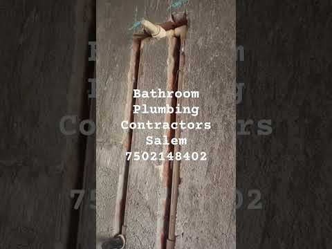 Bathroom Plumbing Contractors Salem Old bathroom Renovation Services house Plumbers Pipe line Worker