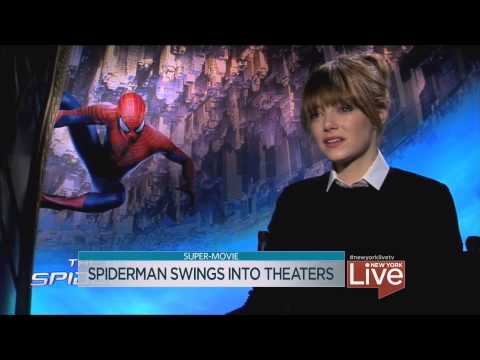 THE AMAZING SPIDER-MAN 2 Cast Interviews. Emma Stone, Andrew Garfield, Dane DeHaan & Jamie Foxx