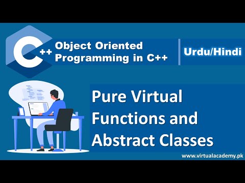 Learn Pure Virtual Functions and Abstract Classes in C | Urdu Hindi - Mind Luster